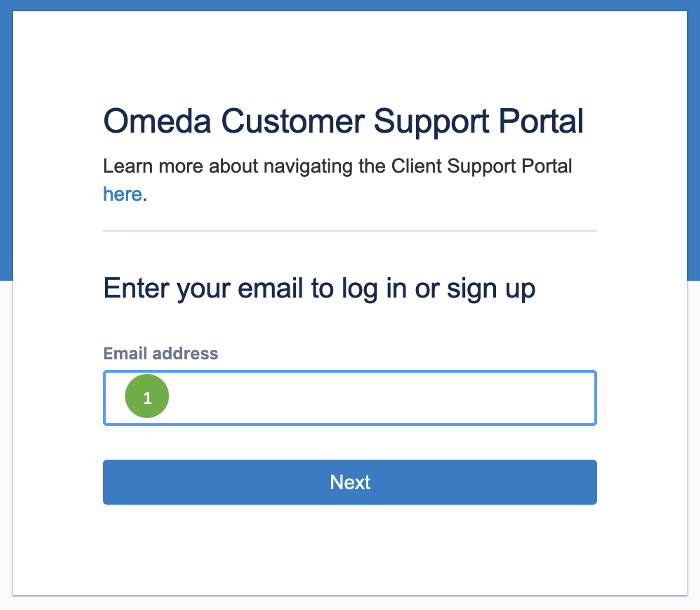 Omeda Client Support Portal – User Guide CLOUD